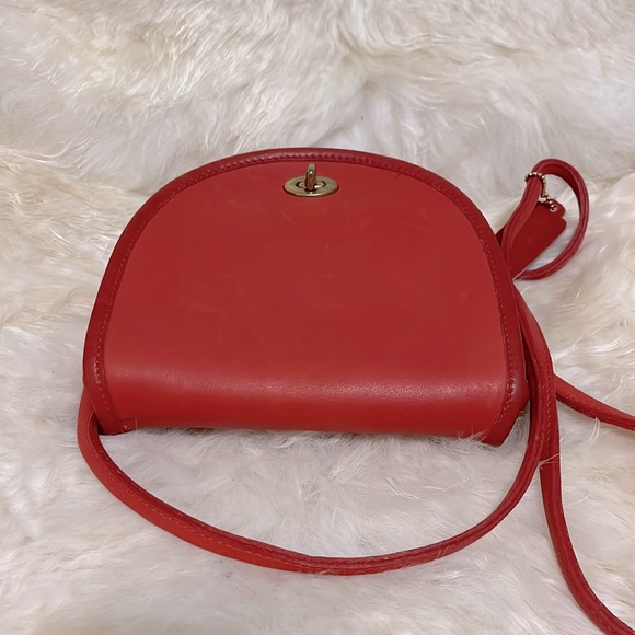 Coach | Bags | Vintage Coach Mini Crossbody Bag Red Nyc | Poshmark